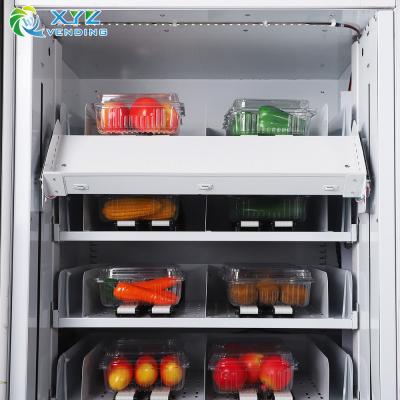 China XYZ Popular Fruit Vegetable Snacks Combo Elevator with Card Reader Saudi Arabia Vending Machine for sale