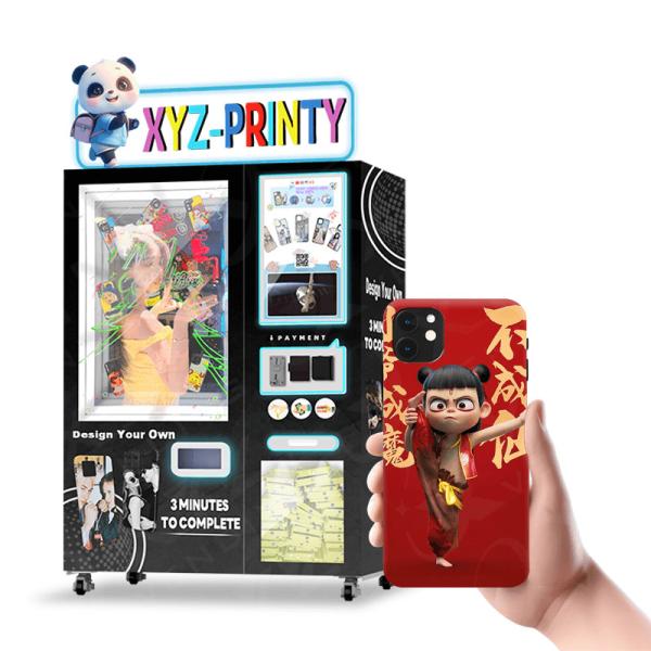 Quality Innovative Smart Phone Case Diy Printer Vending Machine Phone Case Vending Machine for sale
