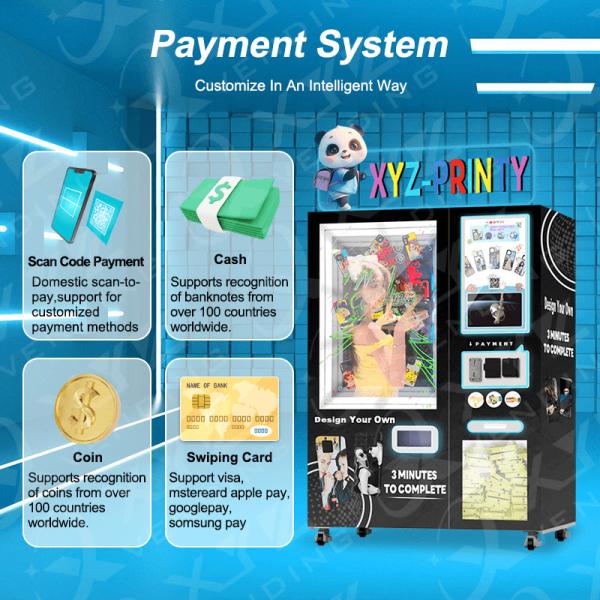 Quality Innovative Smart Phone Case Diy Printer Vending Machine Phone Case Vending for sale
