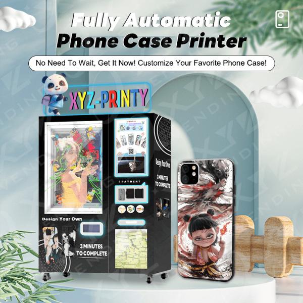 Quality Innovative Smart Phone Case Diy Printer Vending Machine Phone Case Vending for sale