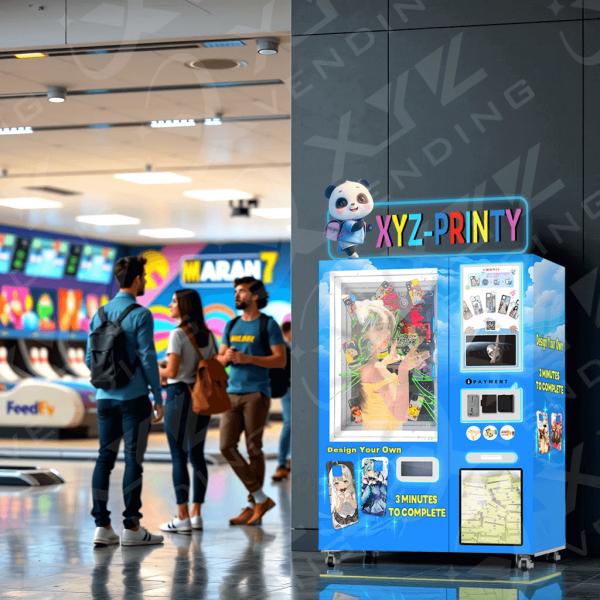 Quality Guangzhou Customised Commercial Self Service Full Automatic UV Printing Mobile for sale