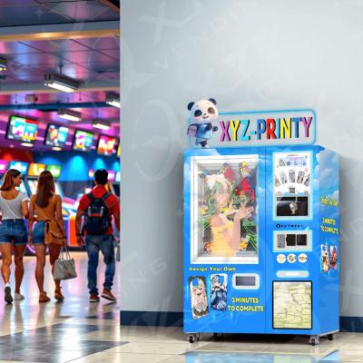China Self Service Diy Phone Case Machine Customized Photo Phone Case Printer Vending Machine for sale