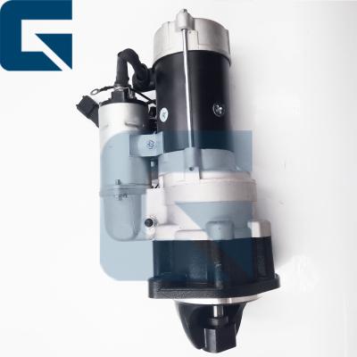 China 600-813-4421 5.5KW 24V 6D95L Engine Starter For PC200-6 Excavator for sale