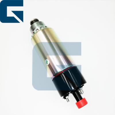 China 155-4652 1554652 24V Solenoid Valve Diesel Engine Stop Valve For E320B E325 for sale