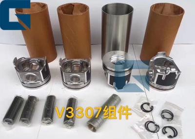 China KUBOTA Engine Parts V3307 Engine Cylinder Liner Kit For Excavator Spare Parts for sale