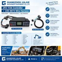 China 293-1136 Excavator Controller with 235-8873 Wire Harness for E312D E313D E318D E320D Parts for sale