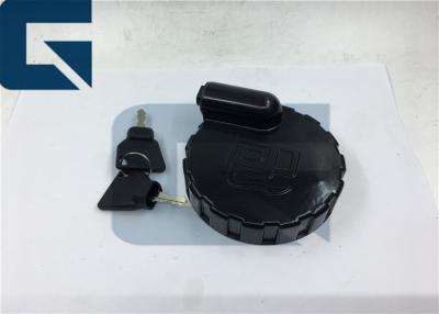 China Locking Fuel Tank Cap Excavator Accessories For JS200 Black Color for sale