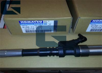 중국 6156-11-3300 KOMATSU PC400-7 굴착기 6D125 디젤 연료 인젝터 6156113300를 위해 판매용