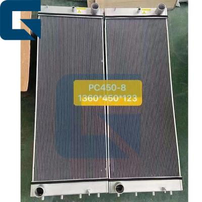 중국 PC450-8 굴삭기 예비 부품 라디에이터 코어 어셈블리 판매용