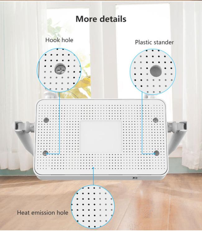 router wireless wifi external antennas white case 100M ethernet lan port usb hot spot wifi