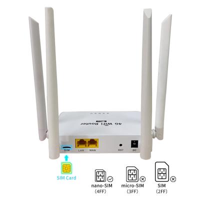 中国 Simカードが付いているLteの移動式ホットスポットのルーターのWifi無線4gのルーター 販売のため