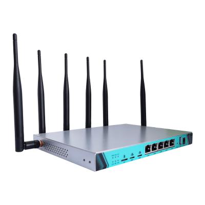 China MT7621 1200Mbps Openwrt 4G LTE WIFI Router Dual Band With SIM Card for sale