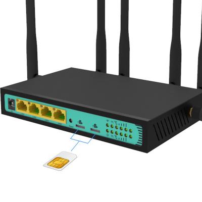 China aplicação de Dual Sim Openwrt Soho do poder superior do router do ponto quente de Wifi do porto de 3G 4G Lte 5 à venda