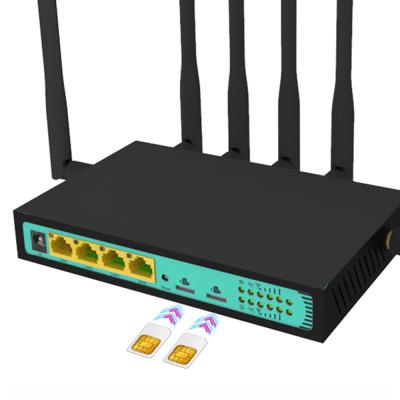 China aplicação de Dual Sim Openwrt Soho do poder superior do router do ponto quente de Wifi do porto de 3G 4G Lte 5 à venda