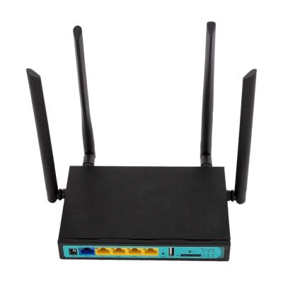 中国 黒い金属のエンクロージャの産業SIMスロット4g Lte細胞ルーター 販売のため