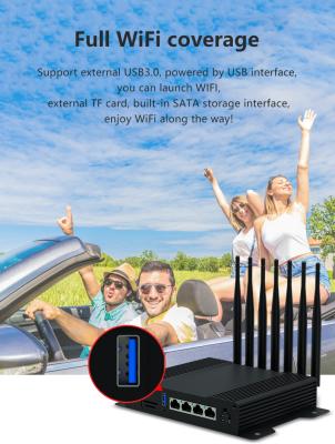 中国 simのカード スロット ギガビットのデュアル バンドのWifiのルートが付いているWG259 12Vのルーター2.4G/5.8G 802.11ac 1200Mbps 3G 4g Wifiの無線ルーター 販売のため