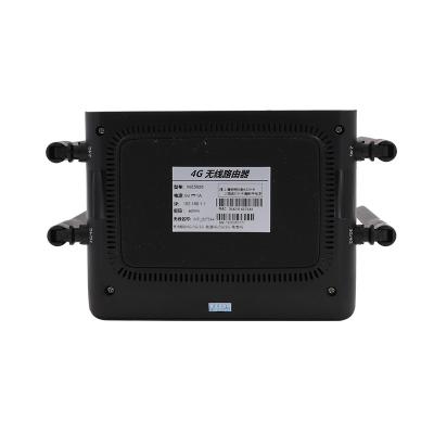 China OEM Openwrt Ac 1200 Draadloze Router van Mbps/Zwarte Wifi-Router 4 LAN Havens Te koop