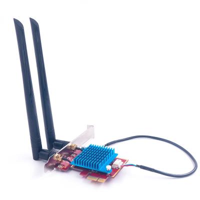 中国 勝利10 TXA083のためのWifi 6 WlanカードINTEL AX200 5dBiの無線アダプター 販売のため