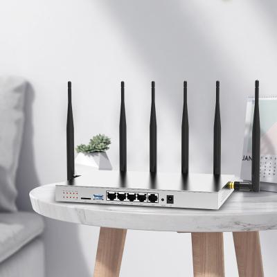 China De Draadloze Router van PPTP Dualband 1200Mbps MT7621 4G Gigabit Te koop
