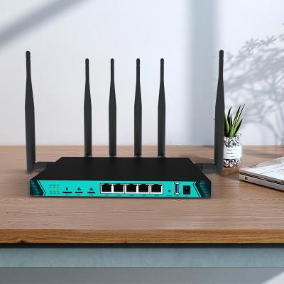 China Dubbele 4G Modems 2 van MTK7621 1200Mbps Gigabit SIM Slots Openwrt Te koop