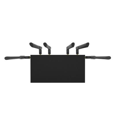 Cina 4G LTE 5G Wireless Wifi Router Gigabit Dualband Hotspot 802 .11AC Black Metal Case in vendita