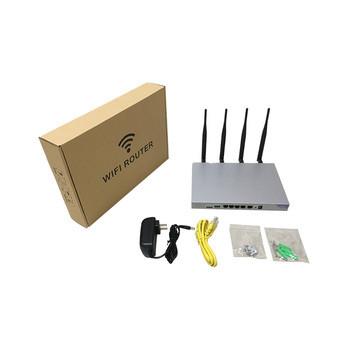 Cina Router a due bande senza fili DC12V ad alta velocità 2.5A di 4G LTE con la funzione di QoS VPN della parete refrattaria in vendita