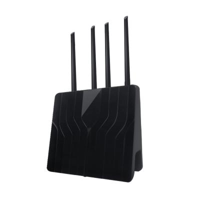 China Schnellste Schwarz-Doppelbandfarbe Wifi 6 Mesh Router Gigabit 1800Mbps für Haus zu verkaufen