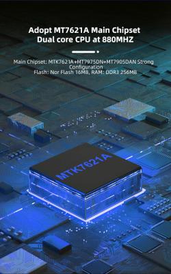 Cina Chipset senza fili del router MT7621 del router 2.4G 5.8GHz Wifi 6 802,11 dell'ASCIA a due bande in vendita