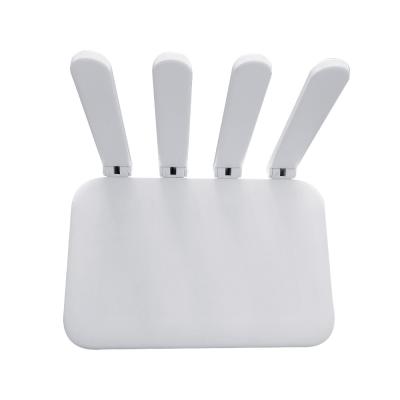 China Dualband Mesh Wifi 6 Router Unlock IPQ6000 Chipset 802.11AX White Color Plastic Case en venta