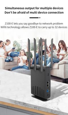 中国 デュアル バンド高速WiFi6 wifiのルーターの網AX1800ギガビット家のために 販売のため