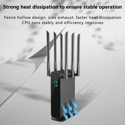 中国 長期wifi6網のルーター ギガビットのイーサネット2.4ghz 5.8ghz 1800mbps 販売のため