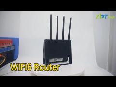 1800Mbps WIFI6 Router 880MHz Dual Band USB 3.0 With 4 Antennas