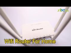 2.4 G Wifi Router For Home 300Mpbs Powerful White Support Openwrt Firmware