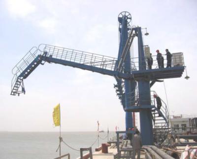 Chine La colonne de la passerelle E3 incluent la plate-forme rotative d'échelle d'échelle d'échelle avant de plate-forme le courrier que droit installent le dock 10000DWT~80000DWT à vendre