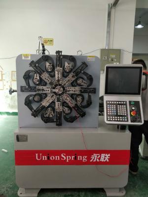 China 3/4 Axis key ring Computerized battery spring Compression Spring Coiling Machine for sale
