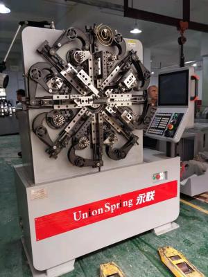 China 3/4 Axis key ring Computerized battery spring Compression Spring Coiling Machine for sale
