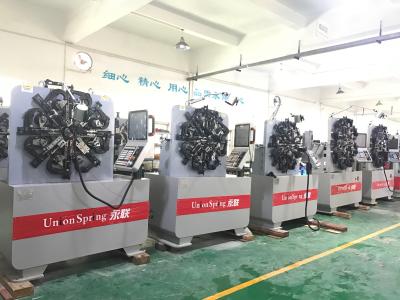 China 3/4 Axis key ring Computerized battery spring Compression Spring Coiling Machine for sale