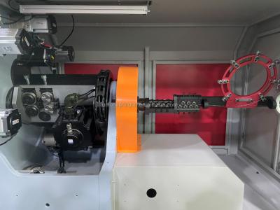 China Spring bending machine for water hose clamps CNC torsion spring making machine for sale