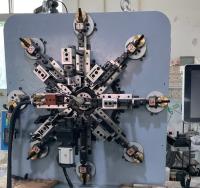 China 10 Axis CNC springs machine for metal wire forms making for sale