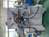 China 10 Axis CNC springs machine for metal wire forms making for sale