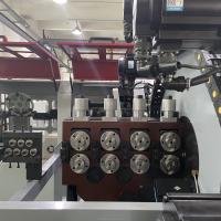 China 2024 10 Axis CNC Camless Spring Forming wire metal wire shape former machine for sale