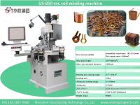China UnionSpring_Tech Flat Wire High Current Power Choke Coil Winding machine US-850 for sale