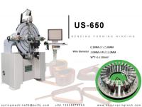 China 6-Axis Photovoltaic Inductor Big Flat Copper Wire Automatic Spring Winding Machine for sale