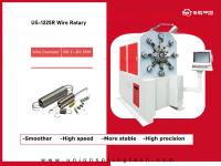China US-1225R Wire Fishing Hook Making Machine CNC Spring Forming Machine for sale