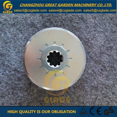 China Brush Cutter Accessories Grass Cutter Parts Internal Flange Silver for sale