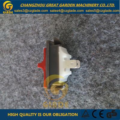 China Grass Trimmer Parts Brush Cutter Parts Red Switch Used On Grass Trimmer Handle for sale