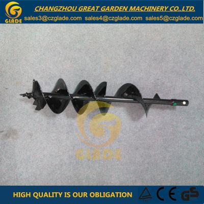 China Ground Auger Parts Diameter 15cm Steel Drill For Garden Maket for sale
