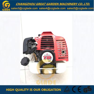 China Air Cooled 49.5cc Two Stroke Bicycle Lawn Mower Parts Weedeater TB50 for sale