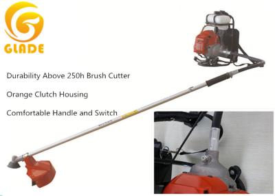 China High Performance 2 Stroke Backpack Brush Cutter Grass Trimmers with Air Cooled Engine for sale