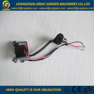 China 2-stroke gasoline brush cutter ignition coil air cooled grass trimmer parts for sale